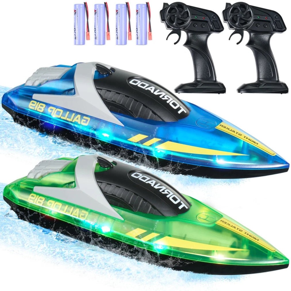 AquaVolt – 2-Pack Remote Control Boats - Kalinzy