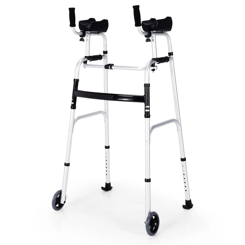 UprightEase – Foldable Standing Walker with Armrest