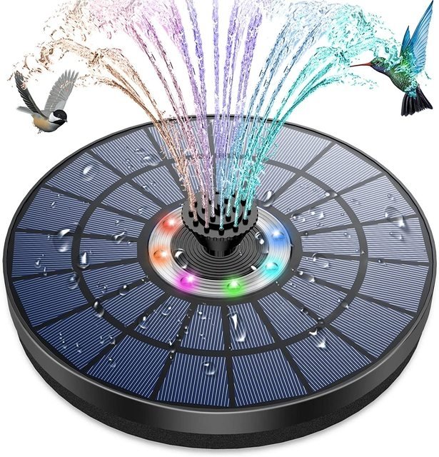 2022 Powerful Floating Led Solar Water Fountain - Kalinzy