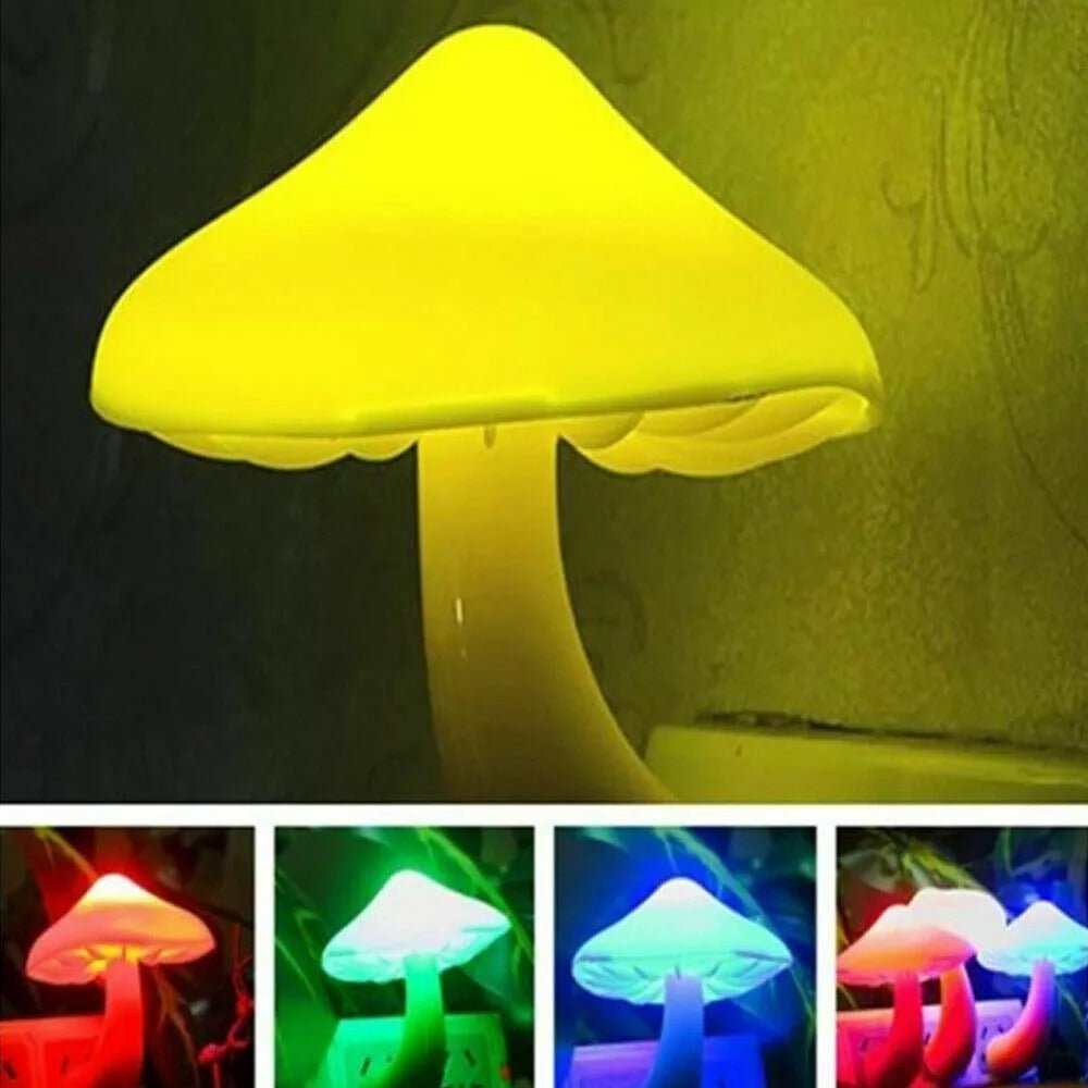 LED Mushroom Night Light Lamp - Kalinzy